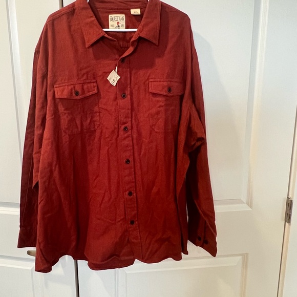 RedHead | Jackets & Coats | Redhead Mens Red Flannel Shirt | Poshmark